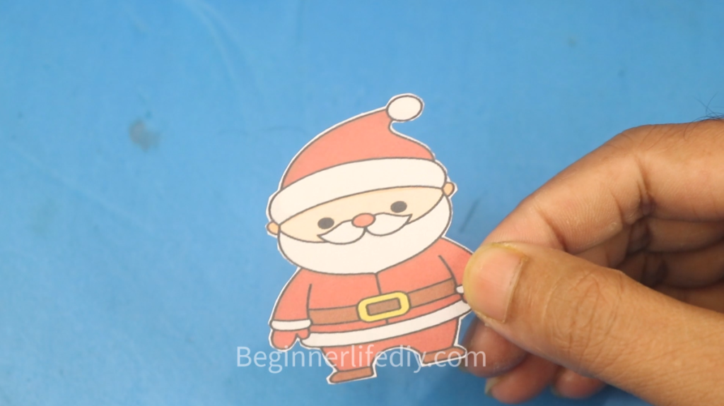 How to Make Santa Claus Countdown Advent Calendar from cardboard ...