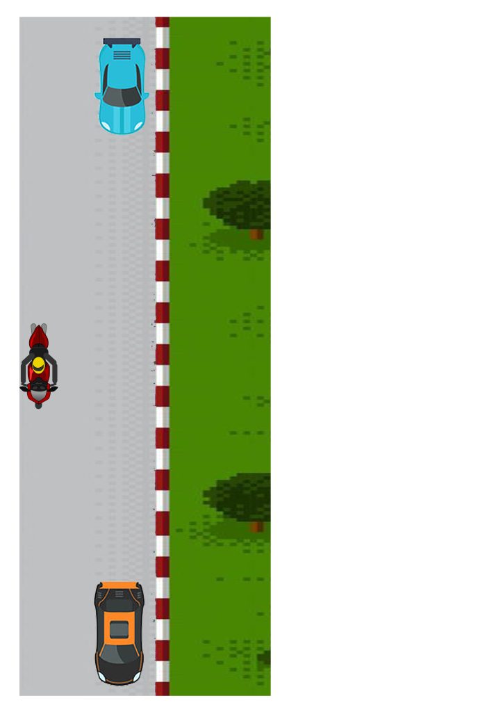 Traffic Car Racing Desktop Game Template - Beginner Life DIY