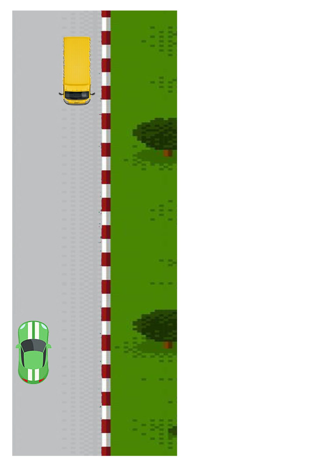Traffic Car Racing Desktop Game Template - Beginner Life DIY