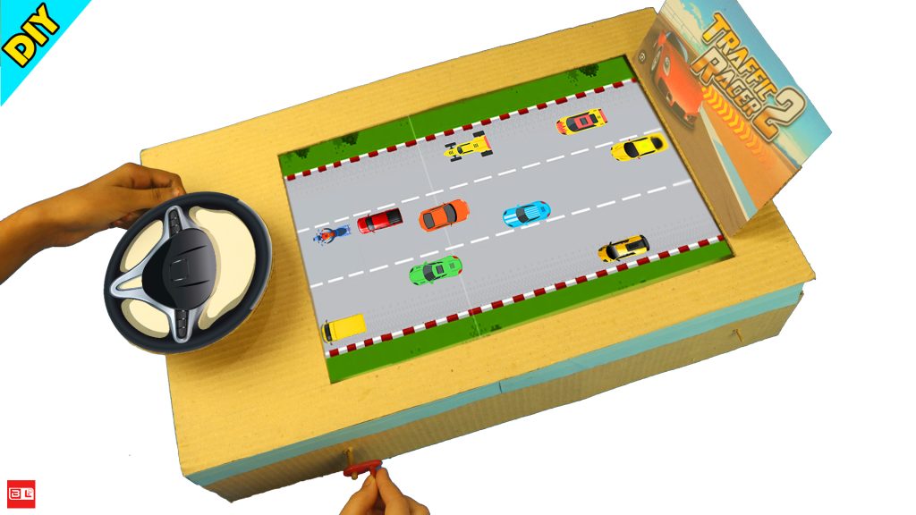 Traffic Car Racing Desktop Game Template - Beginner Life DIY