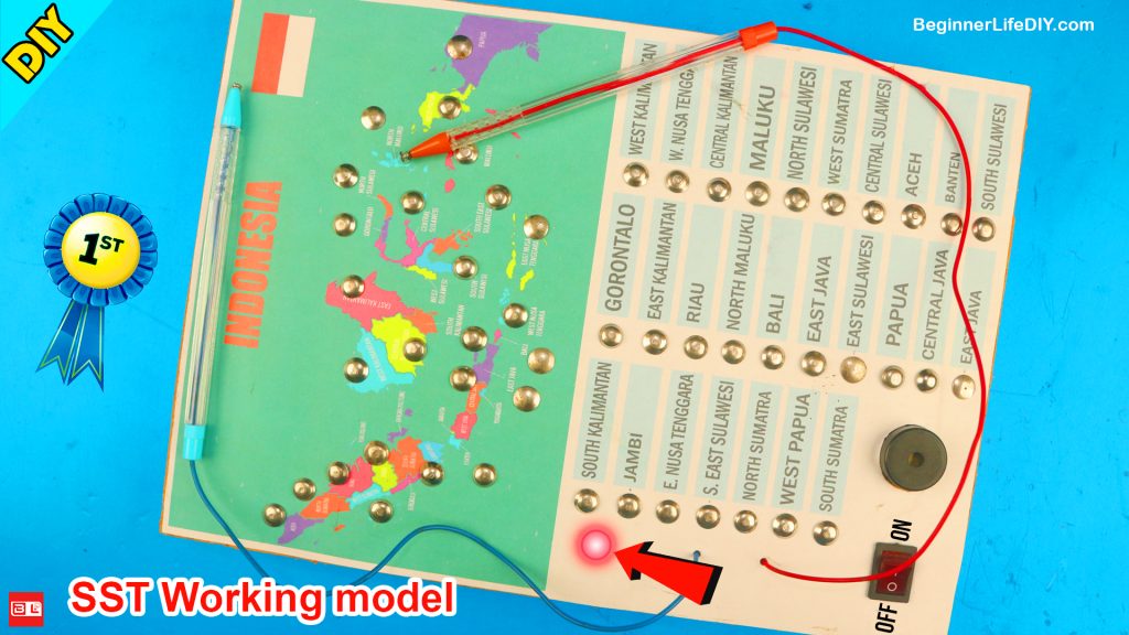 Country Search Science Project working model - Beginner Life DIY